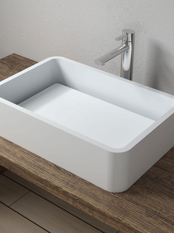 free standing basin,solid surface basin PW05 - WolkeSieben