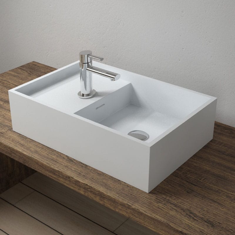 bathroom corner sink,poly stone sink,counter sink C6 - WolkeSieben
