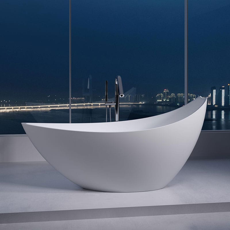 corian stone bathtubs,freestanding tub TC-S100 - WolkeSieben